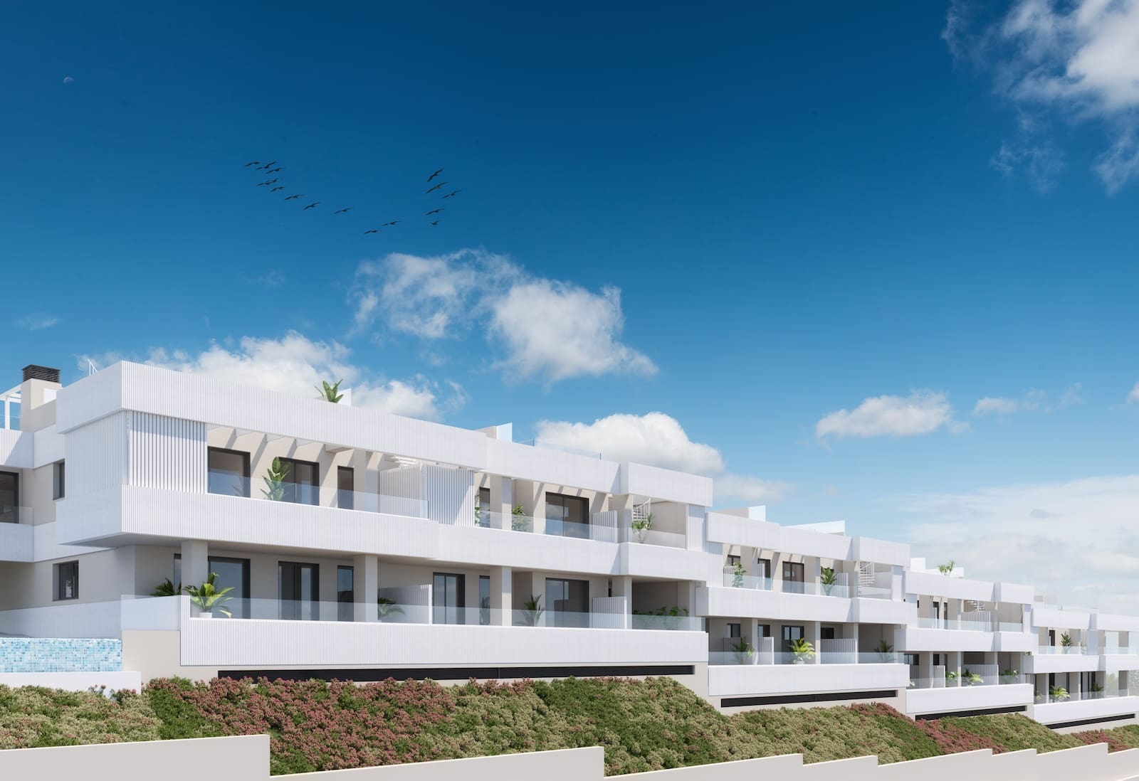 Blossom Hills - Moderne appartementen in Benalmádena